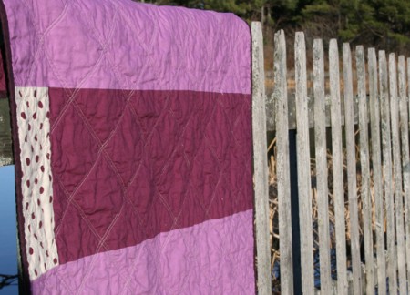 FITF: purple patchwork… with panthers, pigs and polka dots! | Film in ...